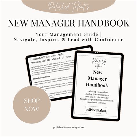 New Manager Handbook Leadership And Team Success Guide Management Excellence Strategic