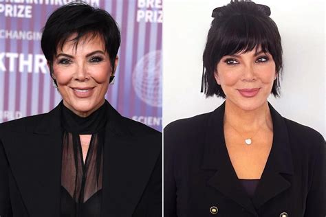 Kris Jenner Swaps Her Signature Short Hairstyle For A New Pixie Bob With Bangs — And Fans Are