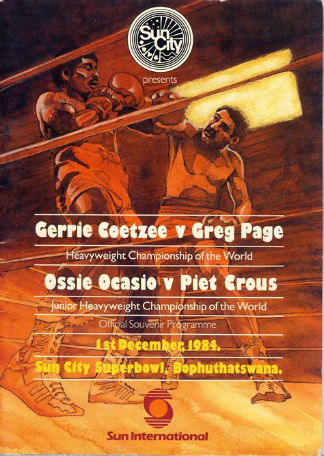 Muhammad Ali Cassius Clay Vs Jim Robinson 1961 African Ring