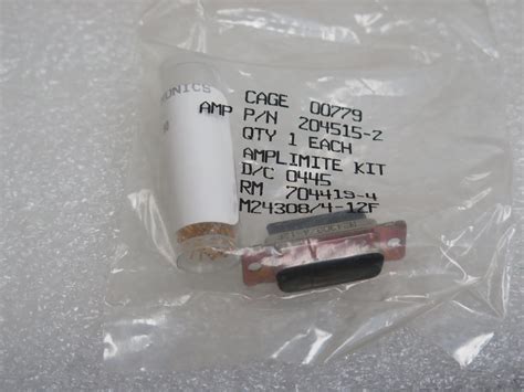 TE Connectivity D Sub Connector W Pins Multi Pin And Mil Spec Connectors BMI Surplus