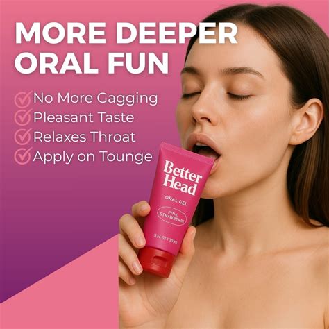 Betterhead Oral Sex Gel Gag Reflex Suppressor Love Blanket