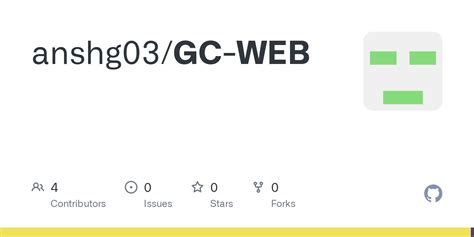 GitHub Anshg GC WEB