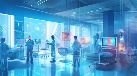 Premium Ai Image Digital Twins In Healthcare Revolutionizing Personalized Medicine