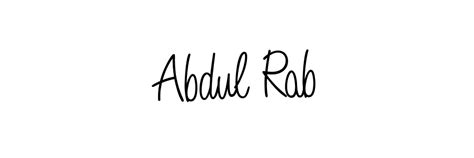 98 Abdul Rab Name Signature Style Ideas Superb Digital Signature