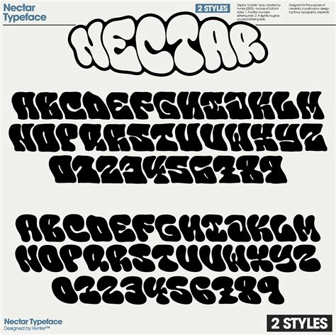 Nectar Typeface Hvnter Net Behance