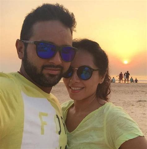 Parthiv Patels Life Off The Pitch With Wife Avnee And Daugher Venika