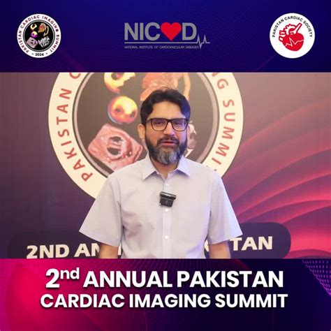 Prof Abdul Hakeem On Diagnostic Imaging For Heart National Institute Of Cardiovascular