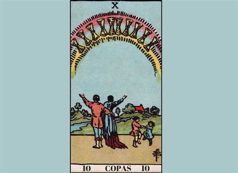 Descubre El Significado De La Carta 10 De Copas En El Tarot