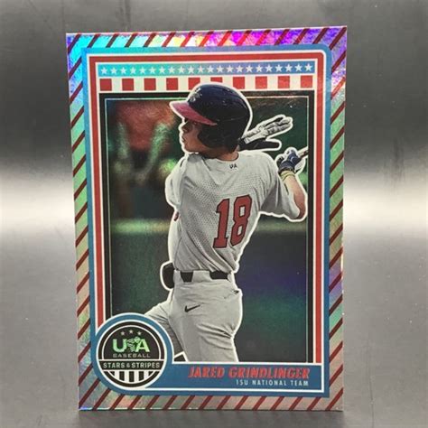 Jared Grindlinger 2025 Usa Stars And Stripes Stripes Adp Ebay