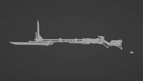 Bronya Rifle Honkai Star Rail Bronya Cosplay 3d Model 3d Printable Cgtrader