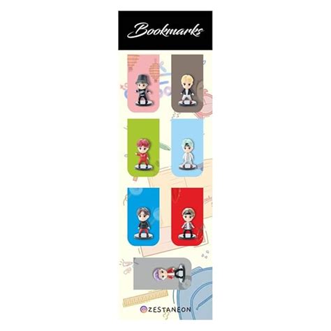Zesta Magnetic Bookmark Set Of 7 Aesthetic Book Mark For Reading