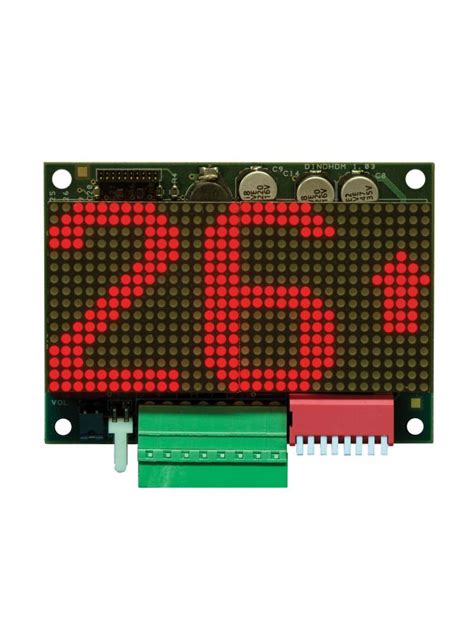 High Definition 2 Segment Dot Matrix Indicator Lester Control Systems