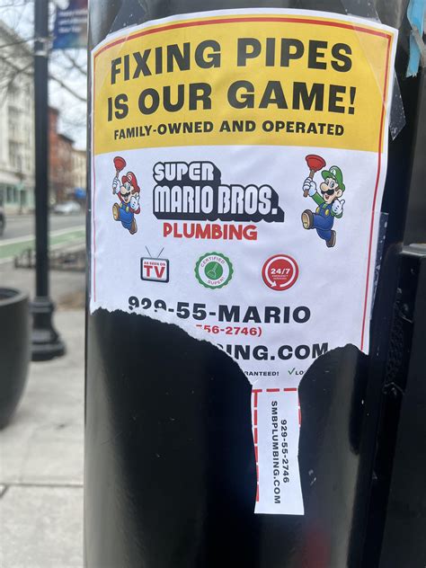 Super Mario Bros Plumbing The Super Mighty Bros As Plumbers Of The