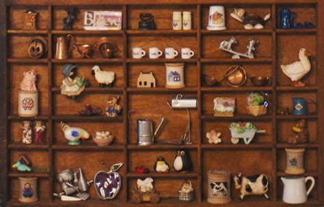 Printers Drawer Assemblage Sculpture