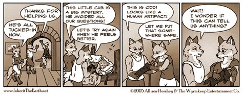 Inherit The Earth Web Comic Human Artifact