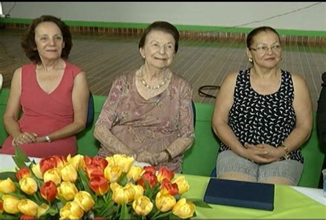 Vídeo Yvone Silveira Que Completa Em Dezembro 100 Anos Recebe