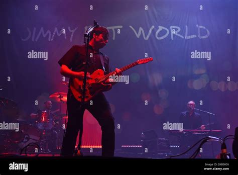 American Rock Band Jimmy Eat World Perform On Stage Alexandra Palace London On February 3 2019