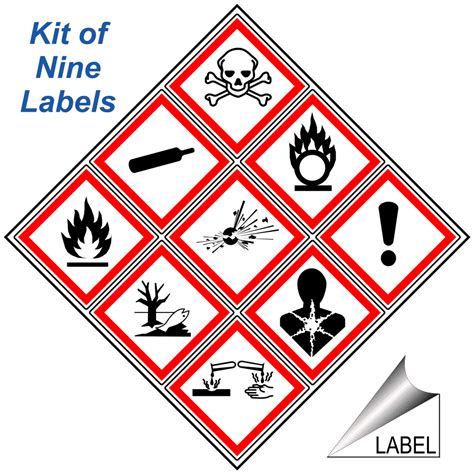 Ghs Label Kit Label Ghs Label Sym Kit Chemical