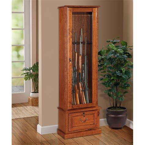 American Furniture Classics Gun Display 8 Gun Keyed Gun Cabinet 600 At