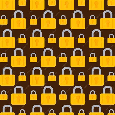 Premium Vector Lock Colorful Pattern Design Vector Illustration Background