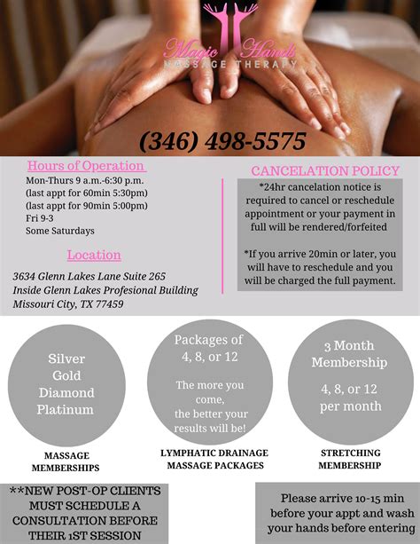 Massage Therapy Hands