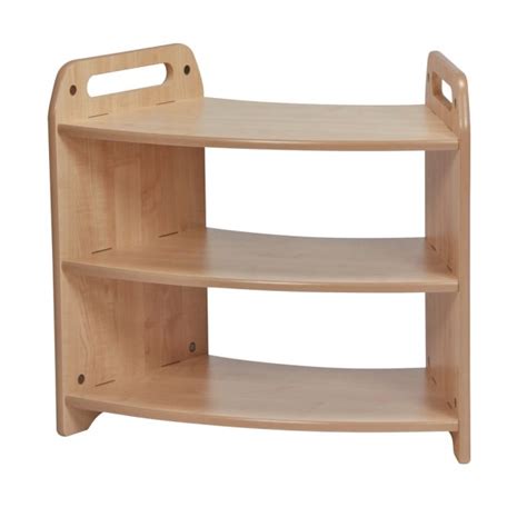 Millhouse™ Tall 45º Open Curved Shelving Unit