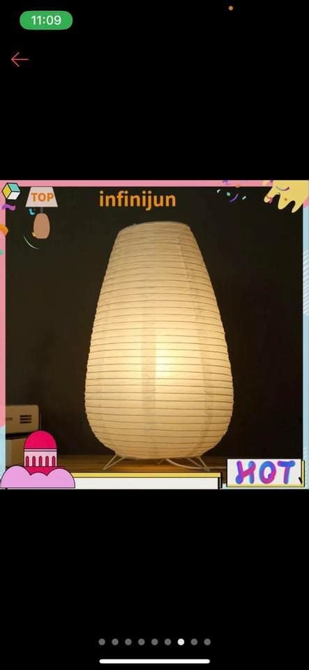 Noguchi Inspired Lamp Furniture And Home Living Lighting And Fans Lighting On Carousell