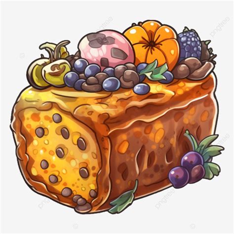 Breadfruit Diced Filling Pattern Bread Pattern Decorative Pattern