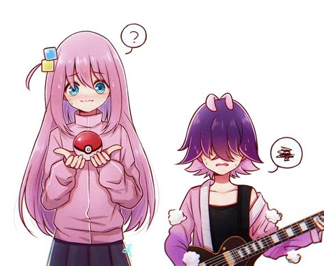 Alynn610 Dot Pokemon Gotoh Hitori Bocchi The Rock Nintendo Pokemon Pokemon Anime