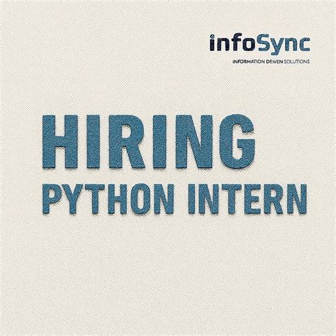 Python Intern Pythonintership Internshipopportunity Paid Paidinternship Dataanalysis