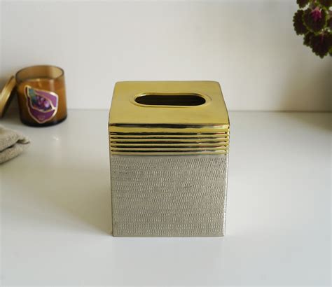 Buy Neysa Hammered Gold And Silver Tissue Box At 51 Off Online Wooden Street