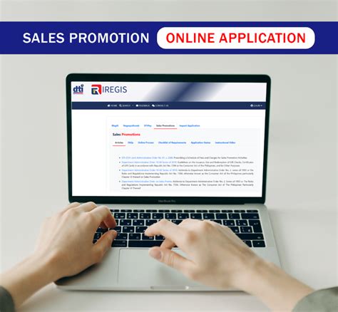 Dti Ftebs Sales Promotion Application Is Now Online Department Of Trade And Industry Philippines
