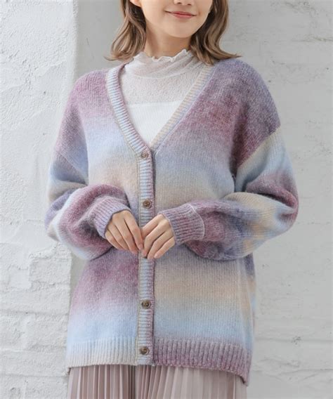 【ハニーズ公式通販】グラデーションカーデ トップス－honeys Online Shop－レディースファッション通販