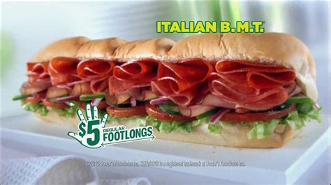 Subway 5 Dollar Footlongs Tv Commercial Egyptian Ispottv