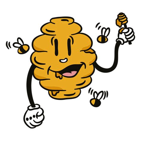 Bee Hive Honey Cartoon Png And Svg Design For T Shirts