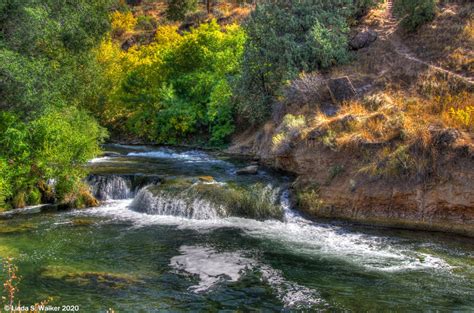 Portneuf River At Lava Hot Springs Idaho
