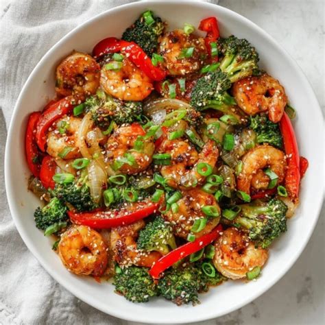 Easy Garlic Shrimp Stir Fry Recipe In 15 Minutes
