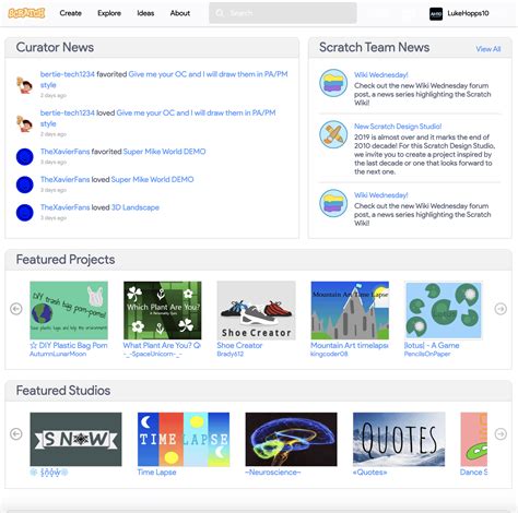 made the scratch 2020 website prototype scratch team needs to see this