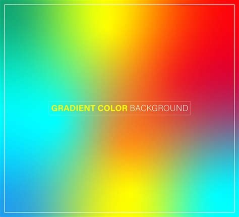 Premium Vector Multi Gradient Background Colors Concept