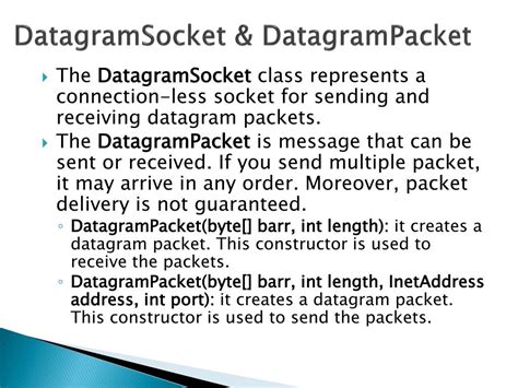 Datagram Socket Class Example At Thomas Ogle Blog