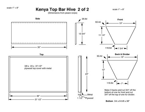 Best Top Bar Bee Hive Design At Debra Masters Blog