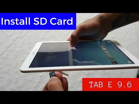 Galaxy Tab A How To Insert SD Card Correctly 47 OFF