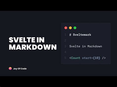 Svelte 5 Mdsvex 튜토리얼 1일차 태주네 블로그