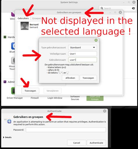 Users And Groups Uses The Installed Language In Stead Of The Selected Language Issue