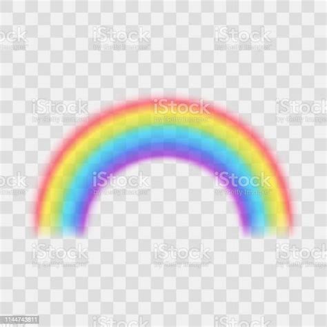 투명 한 배경에 현실적인 상세한 3d 무지개 벡터 무지개에 대한 스톡 벡터 아트 및 기타 이미지 무지개 부드러움 자연적