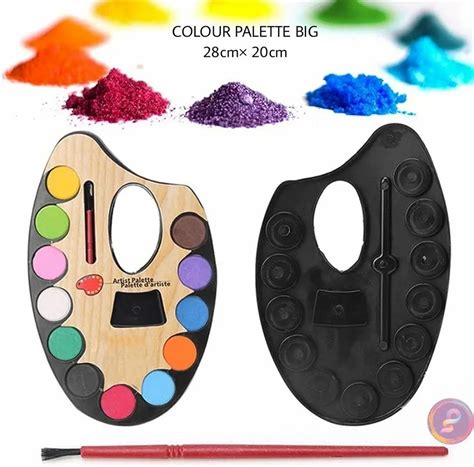 Multicolor Acrylic Colour Pallet At ₹ 40 Piece In Mumbai Id 2851929846697