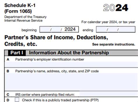 What Is A K1 Tax Form Types Requirements And How To File