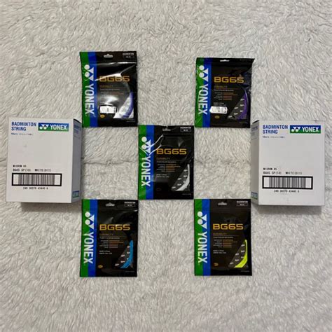 Yonex Bg65 And Bg65 Titanium Badminton Strings 101 Original Lazada Ph Yonex Bg65 And Bg65 Titanium Badminton Strings 101 Original Lazada Ph