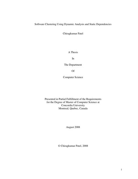 Pdf Software Clustering Using Dynamic Analysis And Static Dependencies