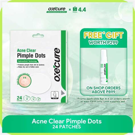 Oxecureciandacnesclearh Pimple Dwdots Tm24bi Patches Shopee Philippines
